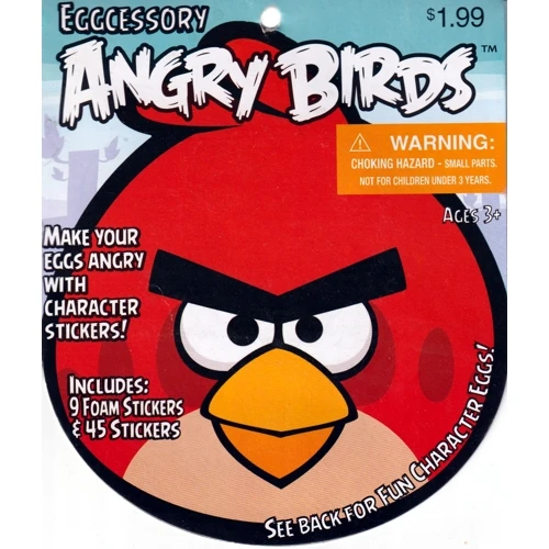 Angry Birds Eggcessory Character Stickers 71653071754| eBay