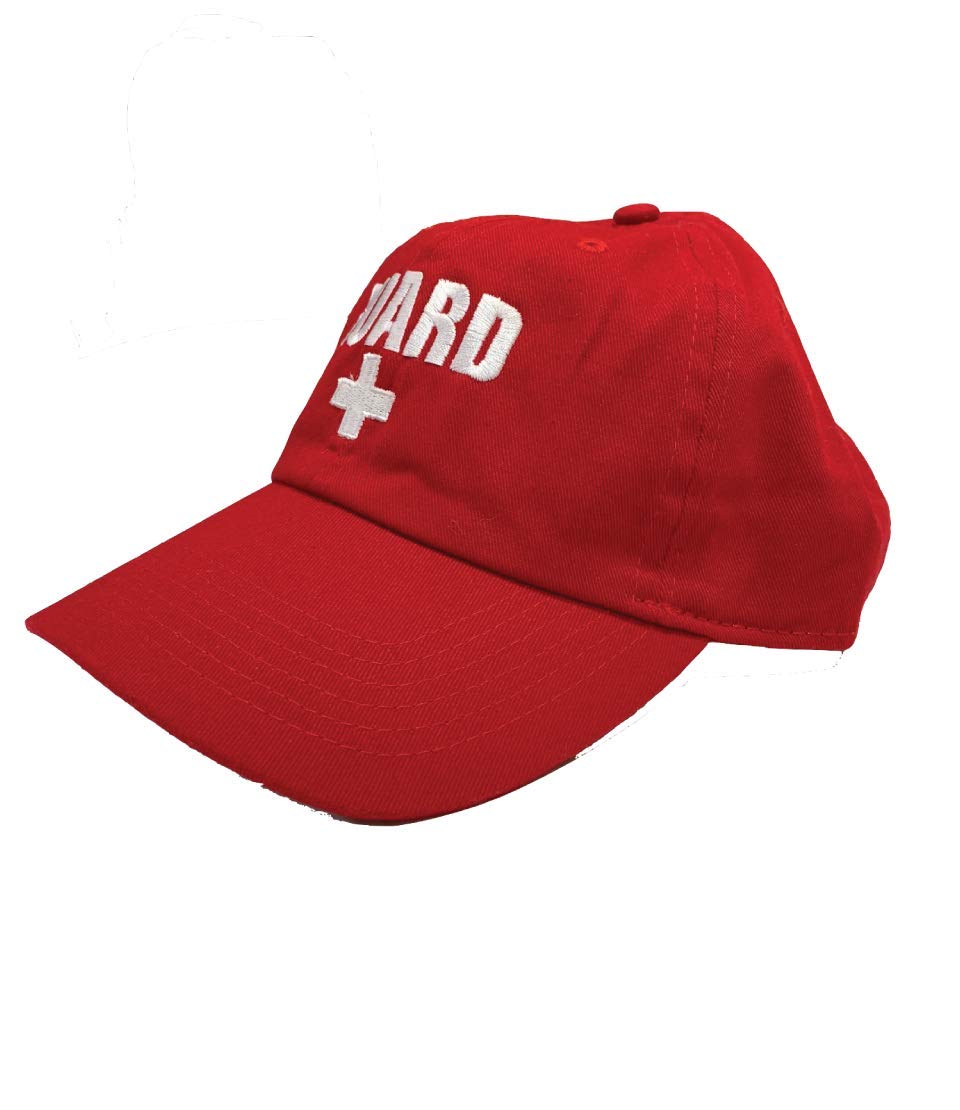 Guard Red Baseball Hat - Comfortable Sun Protection Cap One Size Adult ...