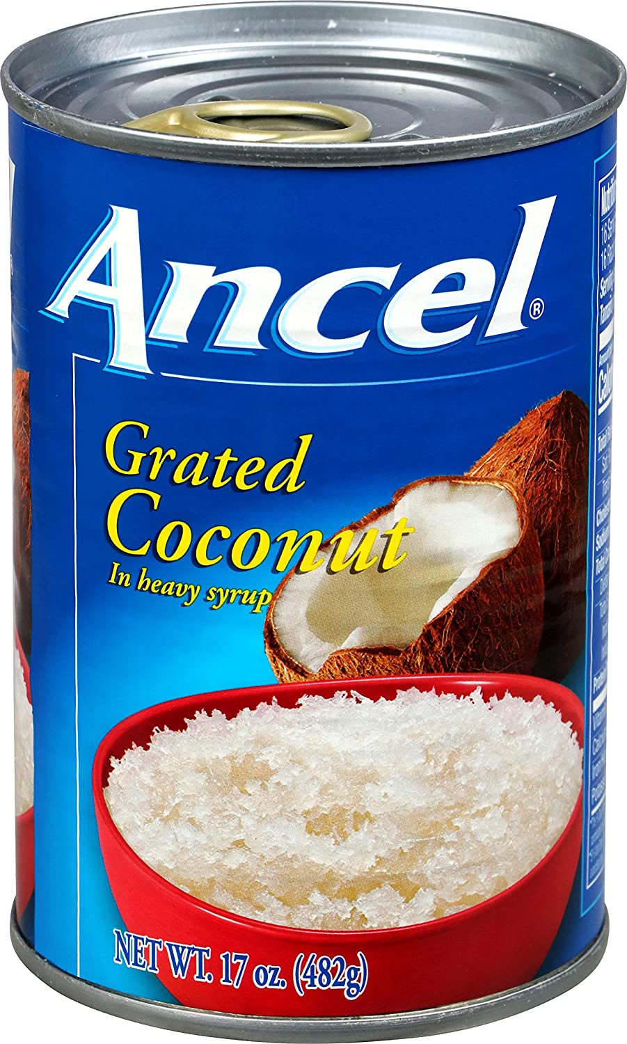 Ancel Grated Coconut In Heavy Syrup Coco Rallado En Almibar 17 Ounces ...