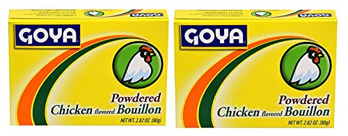 Goya Reduced Sodium Cube Chicken Flavored Bouillon (2.82 oz) 2 Pack for ...