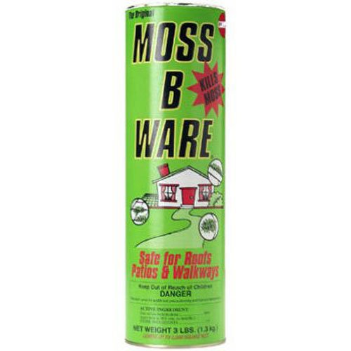 Corry's Moss B Ware, 3-Pounds - Kills Moss on Patios, Roofs, Walkways ...