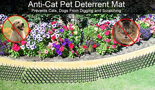 HOME-X ANTI-CAT PET Deterrent Mat, Spike Cat Deterrent Scat Mat ...