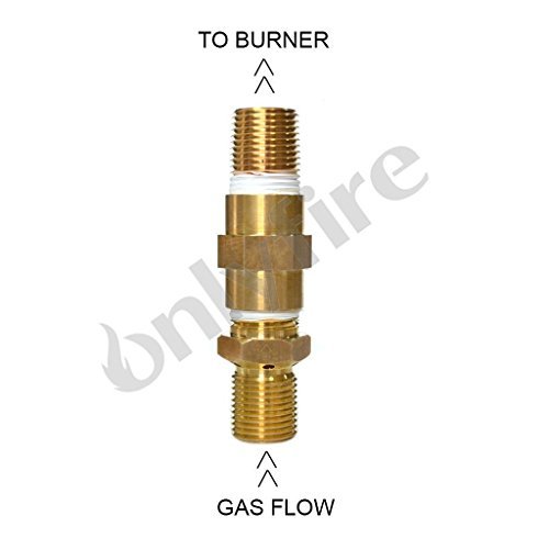 Onlyfire LP Air Mixture Valve for Liquid Propane Fire Pits 100 Soild ...